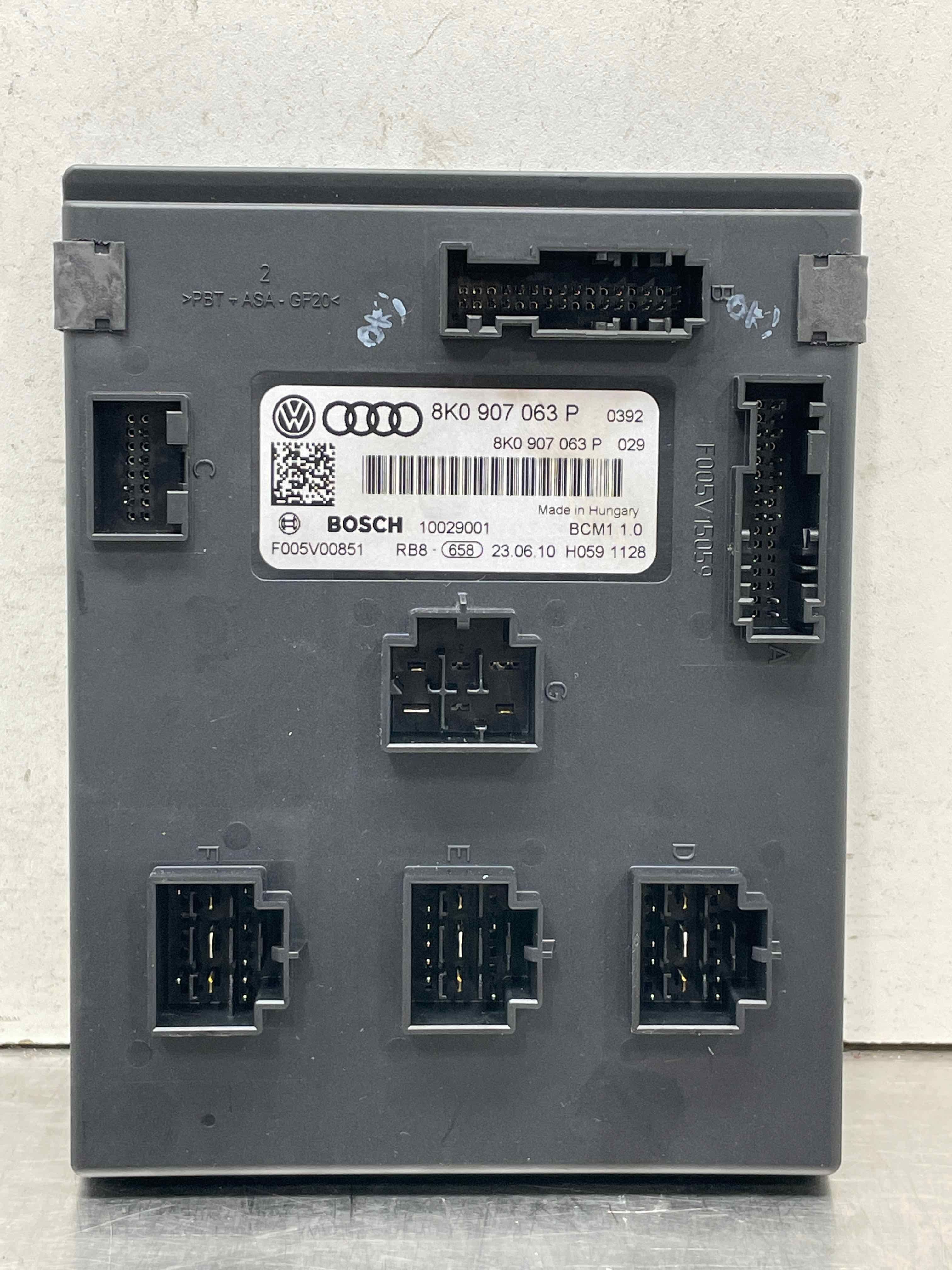 BODY CONTROL MODULE BCM COMPUTER Audi Q5 09 10 11 12 - NW353930 – Tom's ...