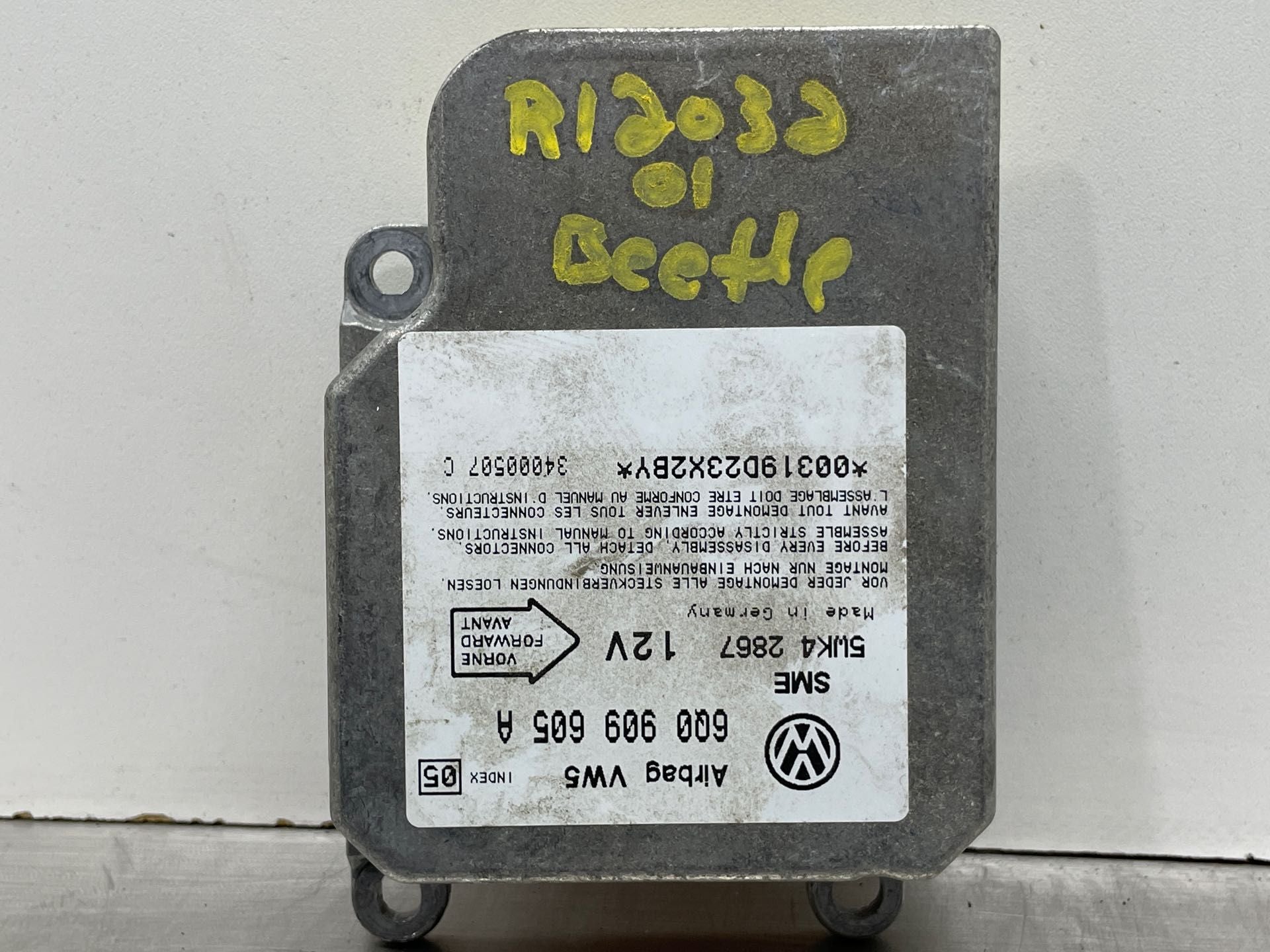Computer Volkswagen Beetle 2001 - NW369198 – Tom's Foreign Auto Parts