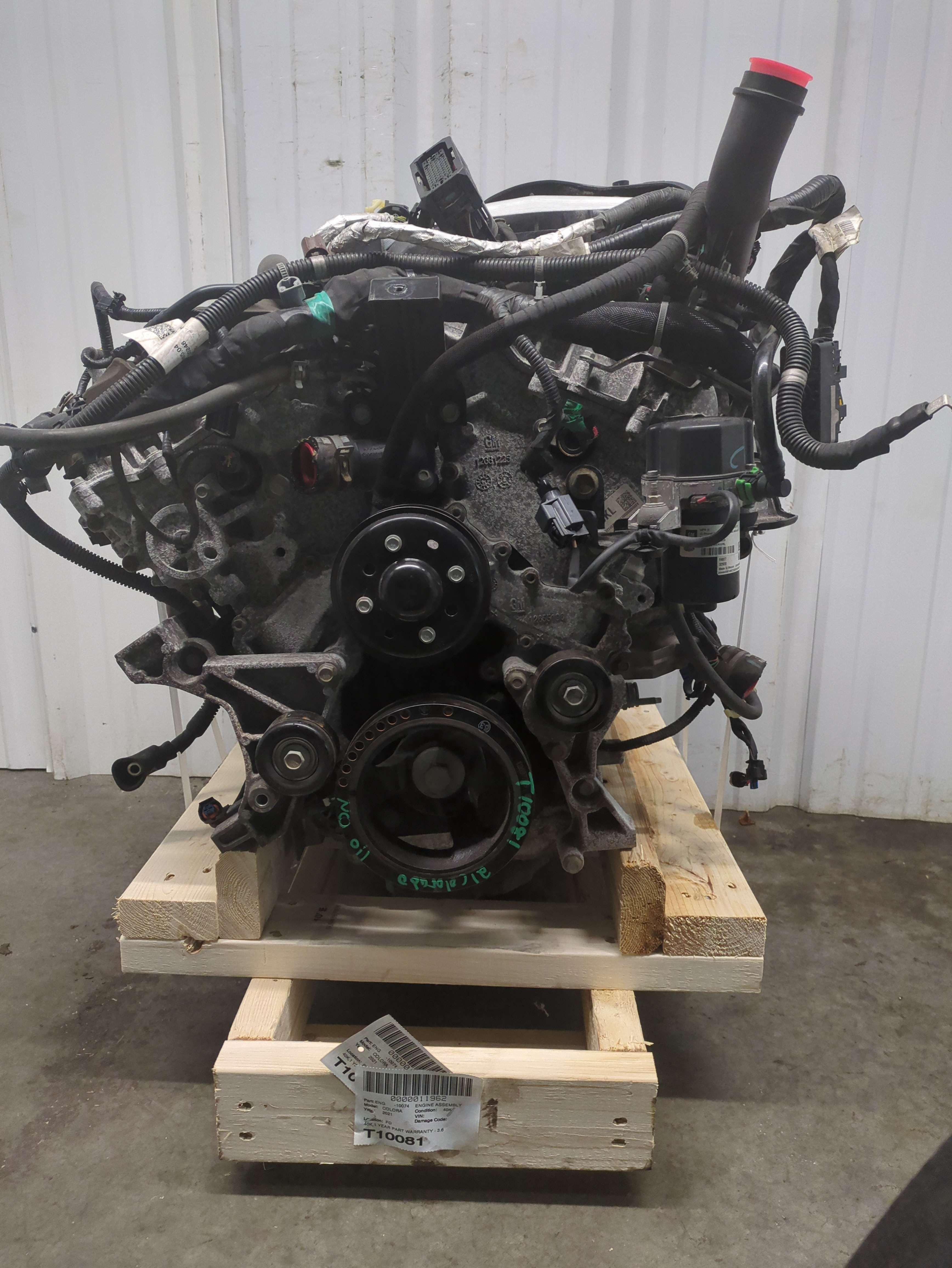 Engine Motor Chevrolet Colorado 2021 - NW588973 – Tom's Foreign Auto Parts