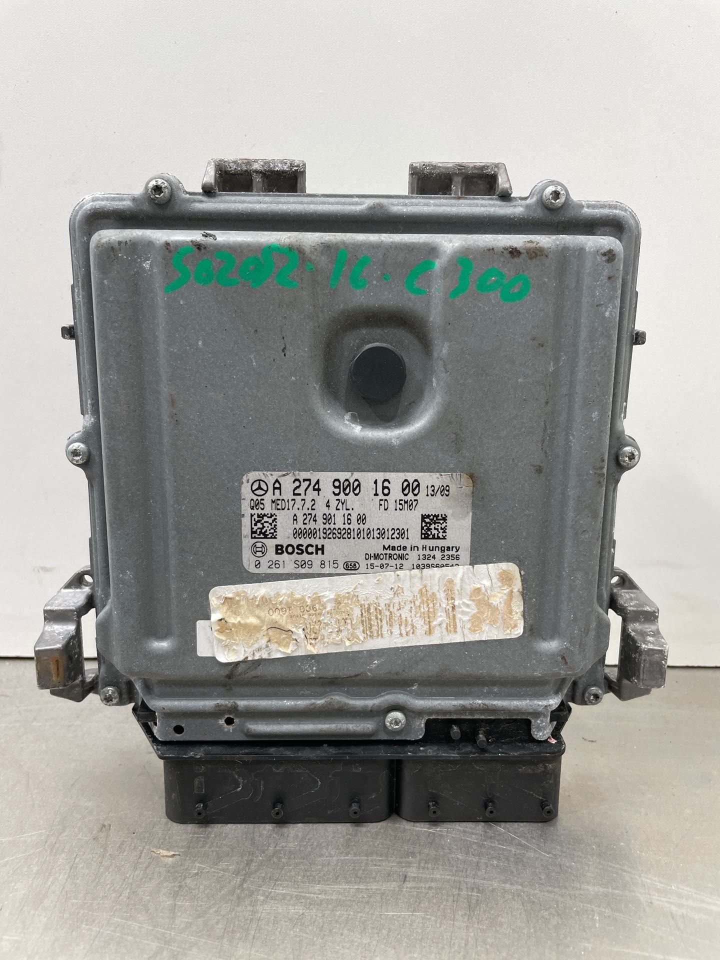 ECU ECM COMPUTER C250 C300 C350 C63 2015 15 2016 16 - NW382844 – Tom's ...