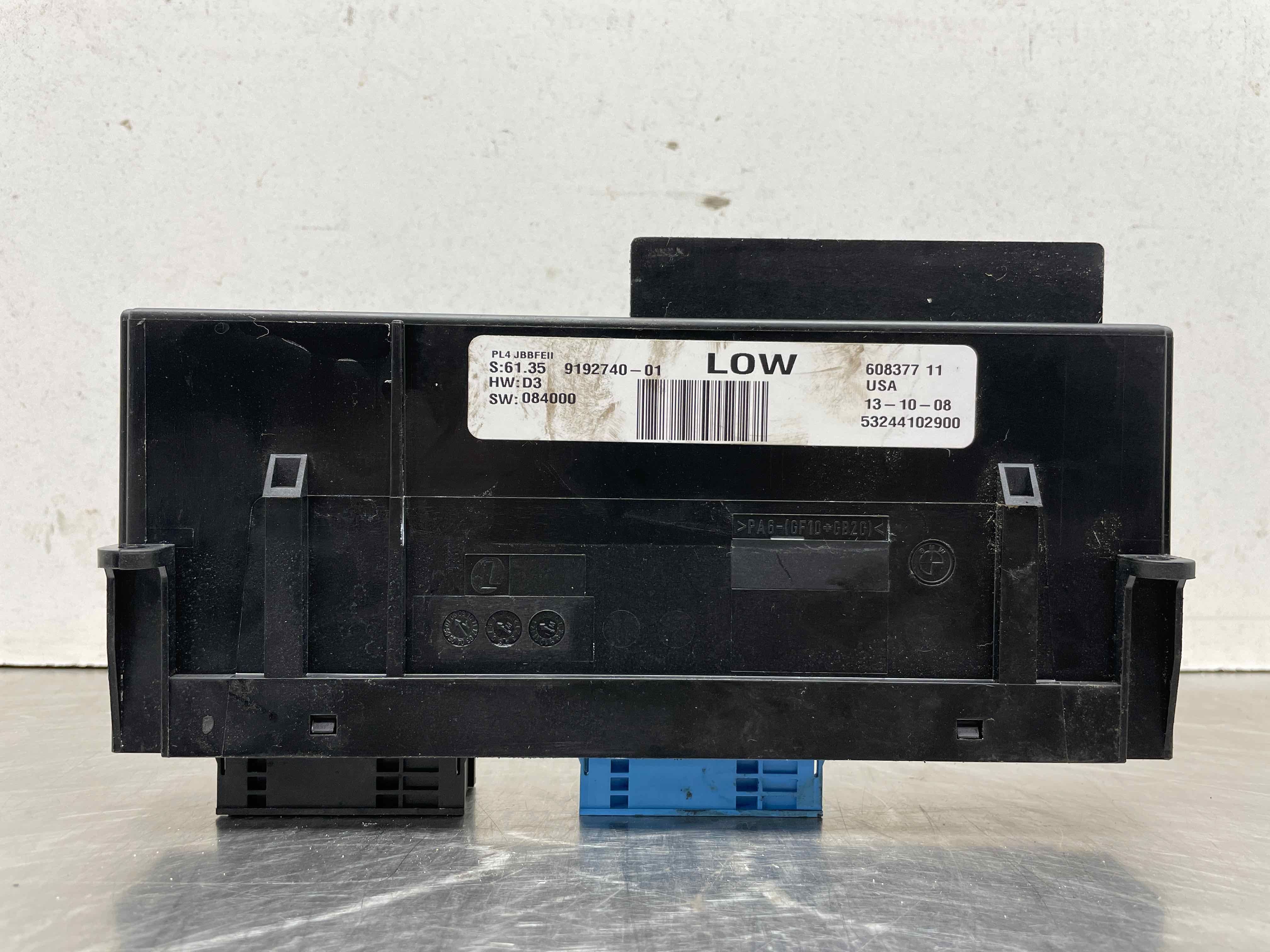 BODY CONTROL MODULE BCM COMPUTER BMW X5 X5M X6 X6M 2007-2014 Lower - N ...