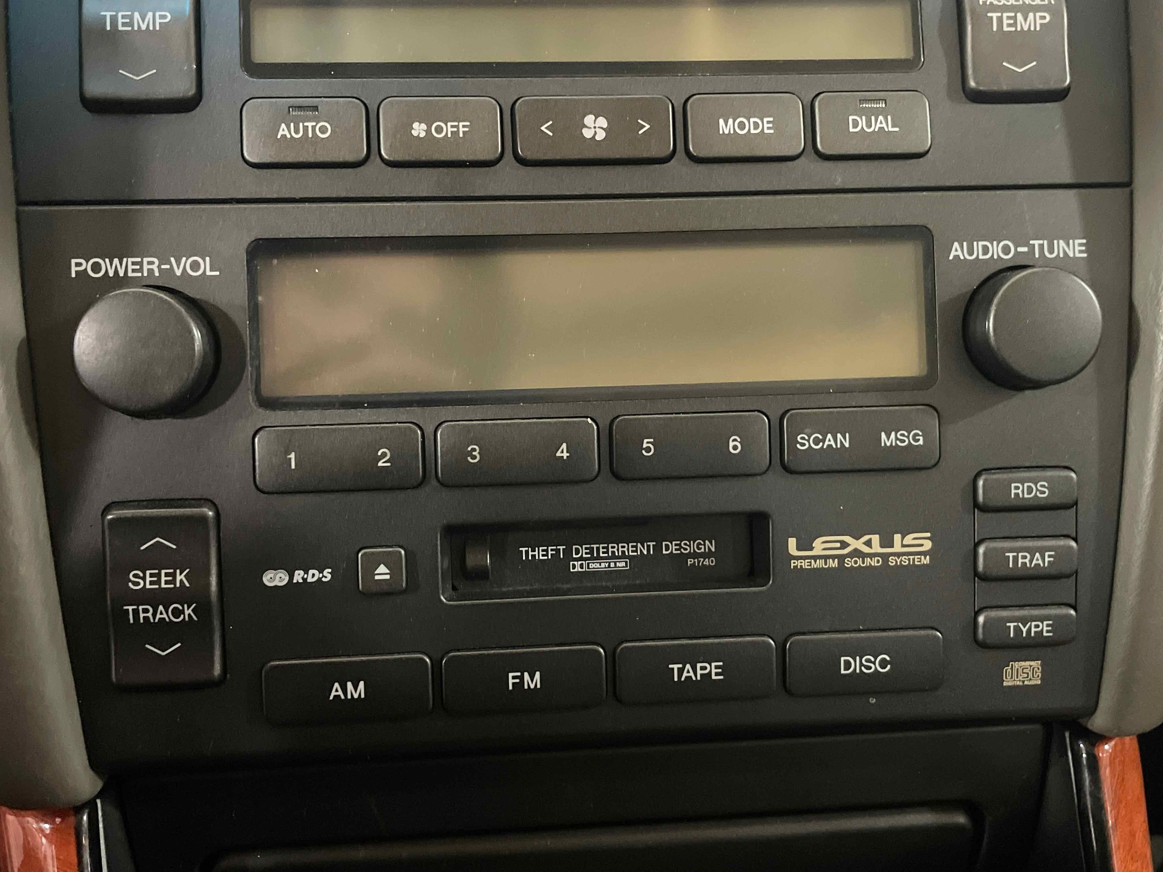 Radio LEXUS GS300 2004 - NW484314 – Tom's Foreign Auto Parts