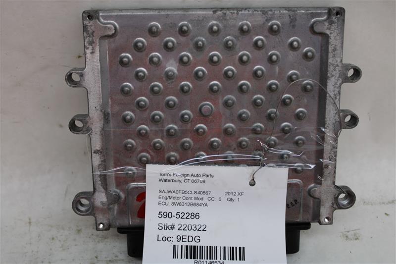 ECU ECM COMPUTER Vanden Pl XF XFR XJ XJL XJR XK XKR 2010-2014 - 114653 ...