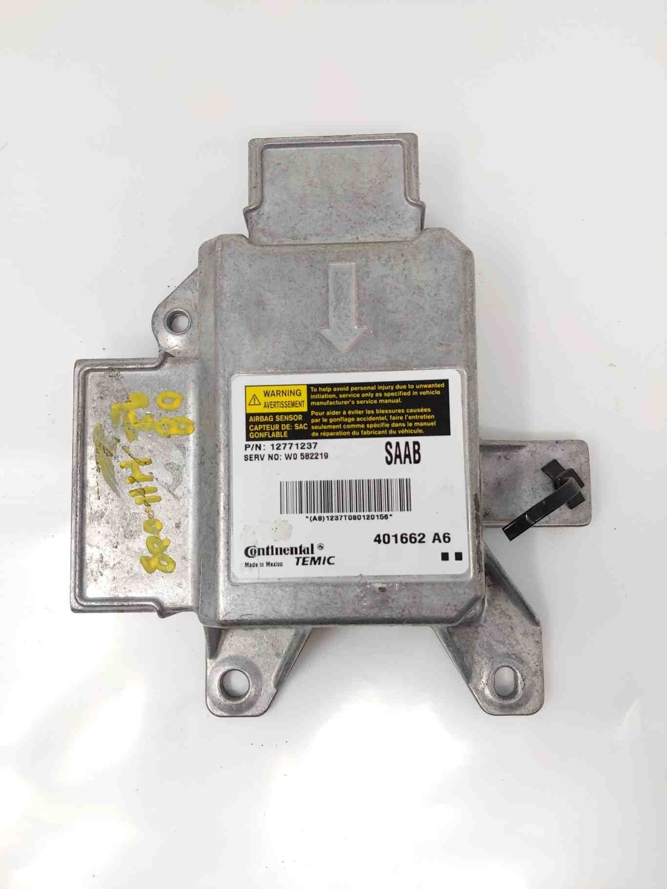Air Bag computer Saab 9-3 2006 06 2007 07 2008 08 2009 09 - NW37209 ...