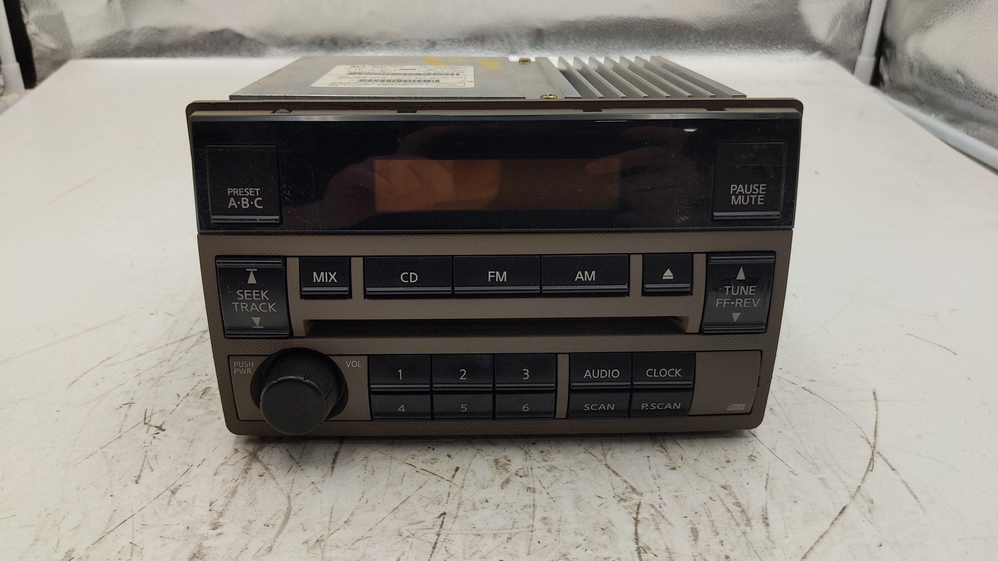 RADIO Nissan Altima 2005 05 2006 06 AM FM CD - NW136887 – Tom's Foreign ...