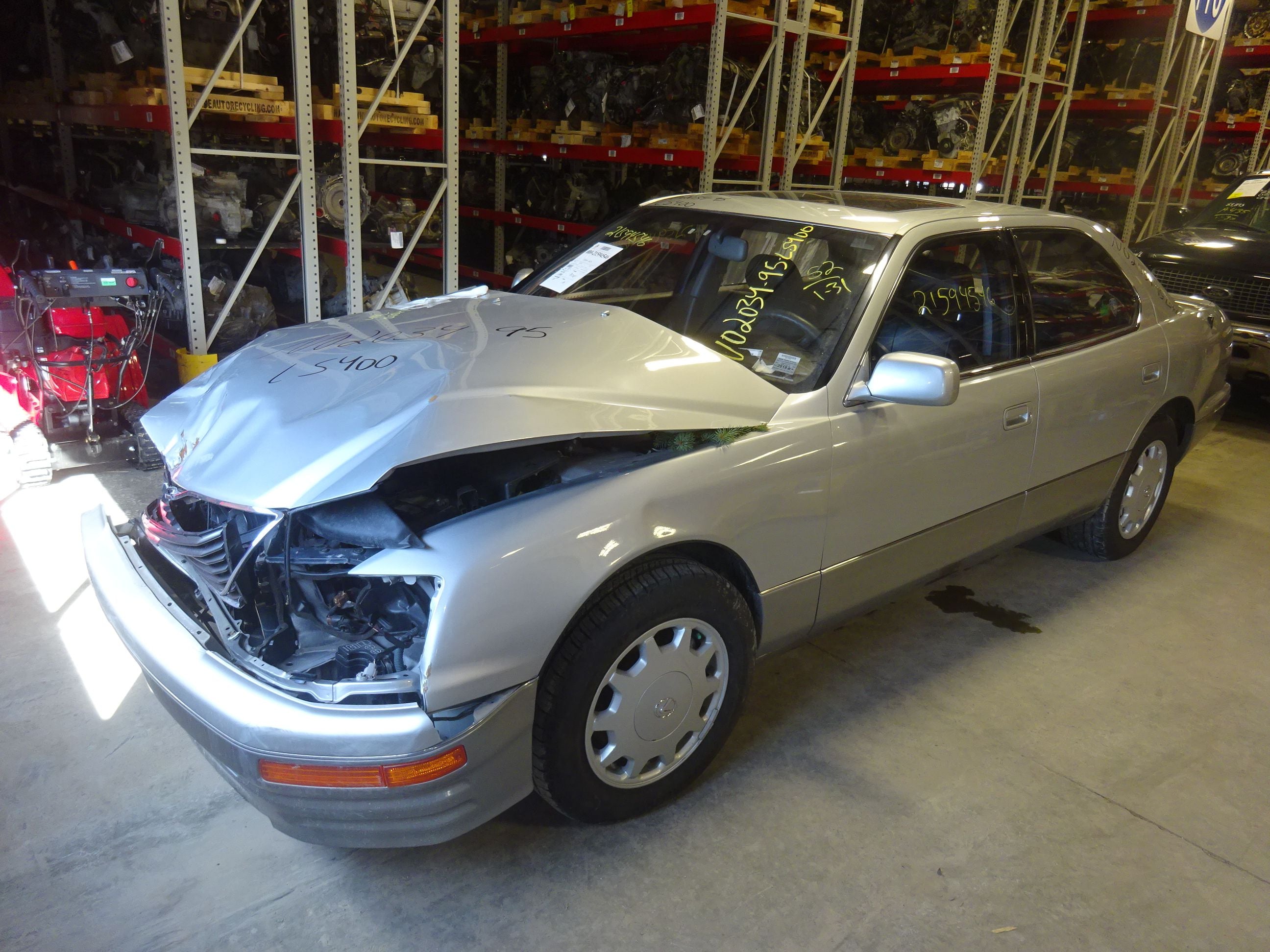 TURN SIGNAL LIGHT LAMP Lexus LS400 95 96 97 Bumper Mounted Left - NW82 ...