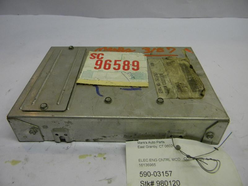 ECU ECM COMPUTER Roadmaster Fleetwood Caprice Passenger Car 91-93 - MR ...