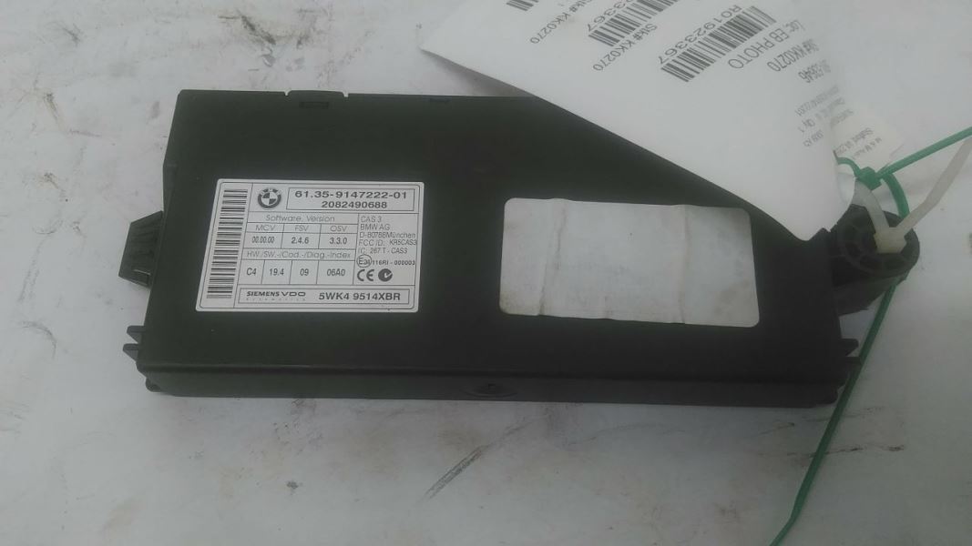 BODY CONTROL MODULE BCM COMPUTER BMW X5 X5M X6M 07 08 09 10 Upper - MM ...