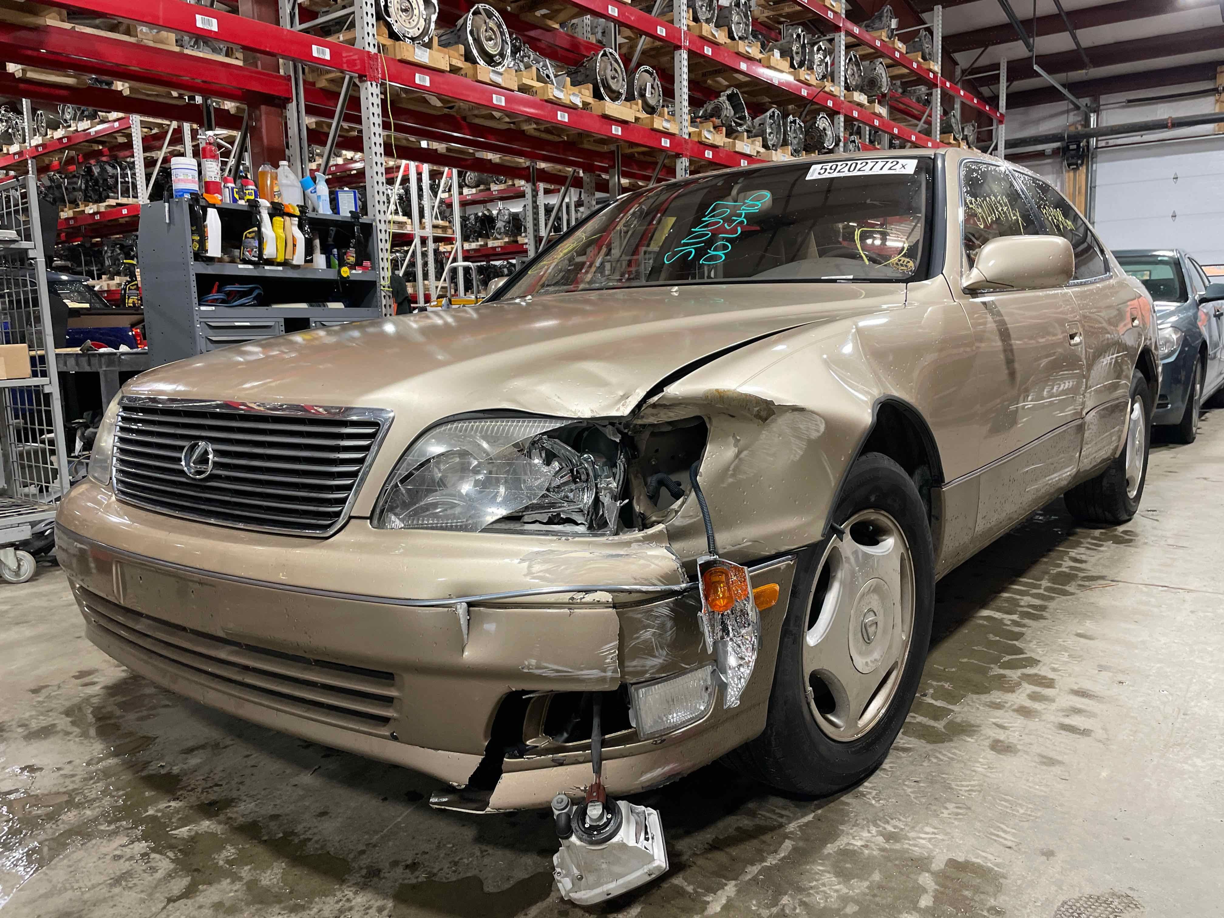 REAR WINDOW REGULATOR Lexus LS400 1995 95 96 97 98 99 00 Left - NW4621 ...